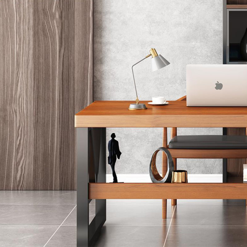 Tiril Wooden Study Table Modern Style