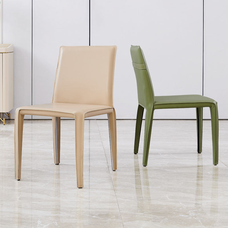 Raphael Leather Dining Chair Italian Style (4 Pieces)