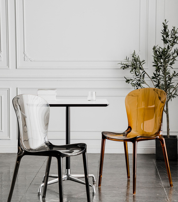 Linear Dining Chair Modern Style (4 Pieces)