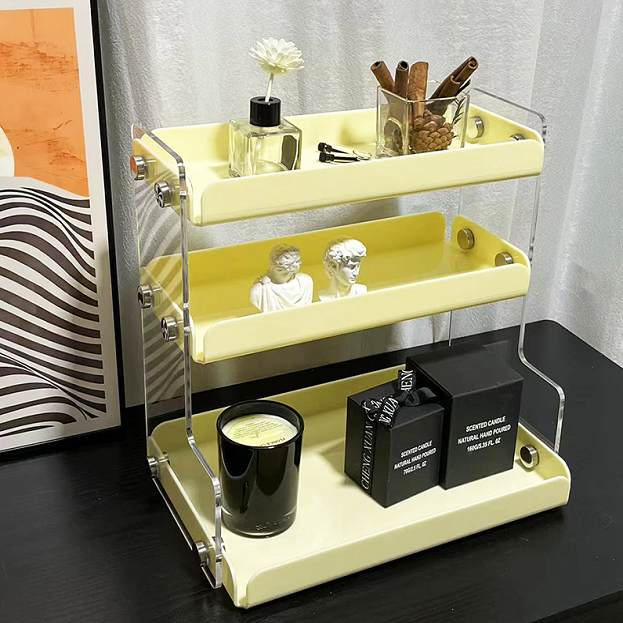 Isabel Acrylic Storage Rack Modern Style