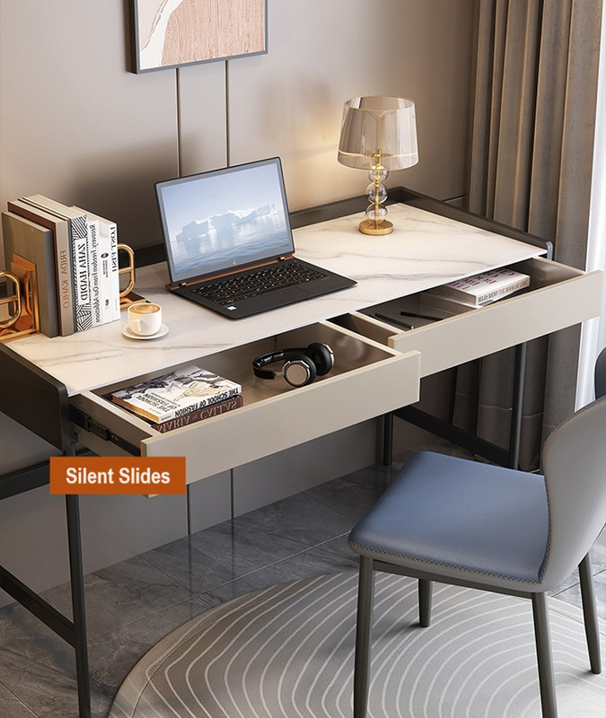 Dario Sintered Stone Study Table Italian Style