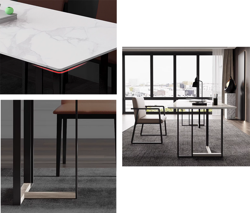 Hanson Sintered Stone Office Table