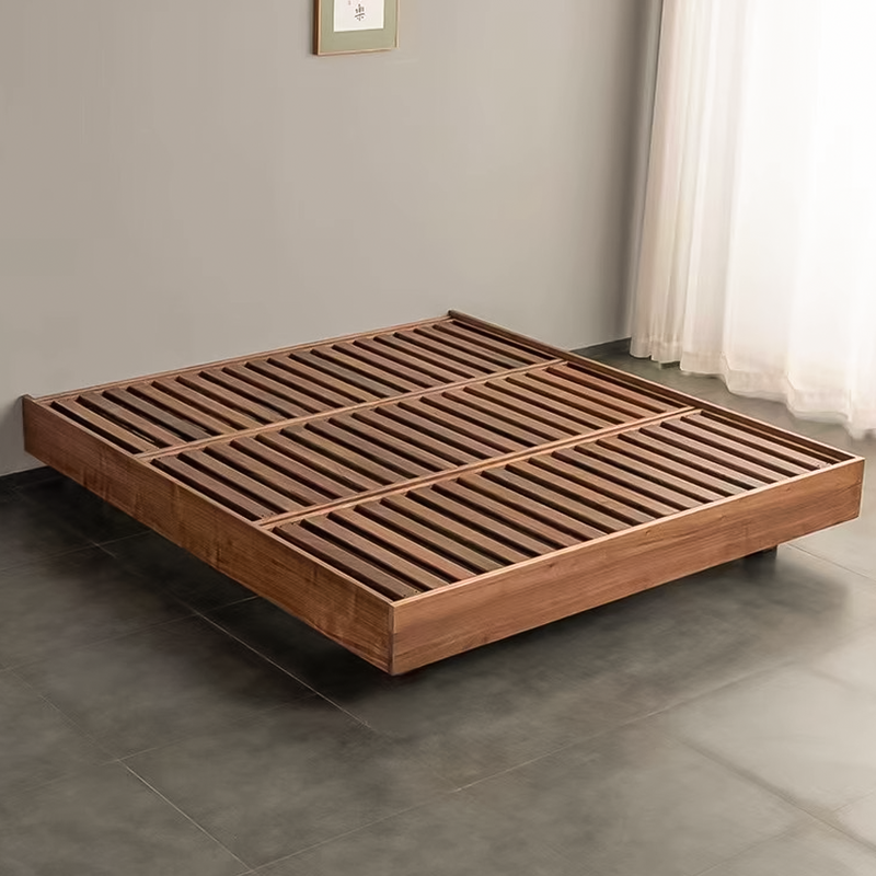 Estrid Wooden Japanese Tatami Bed Frame