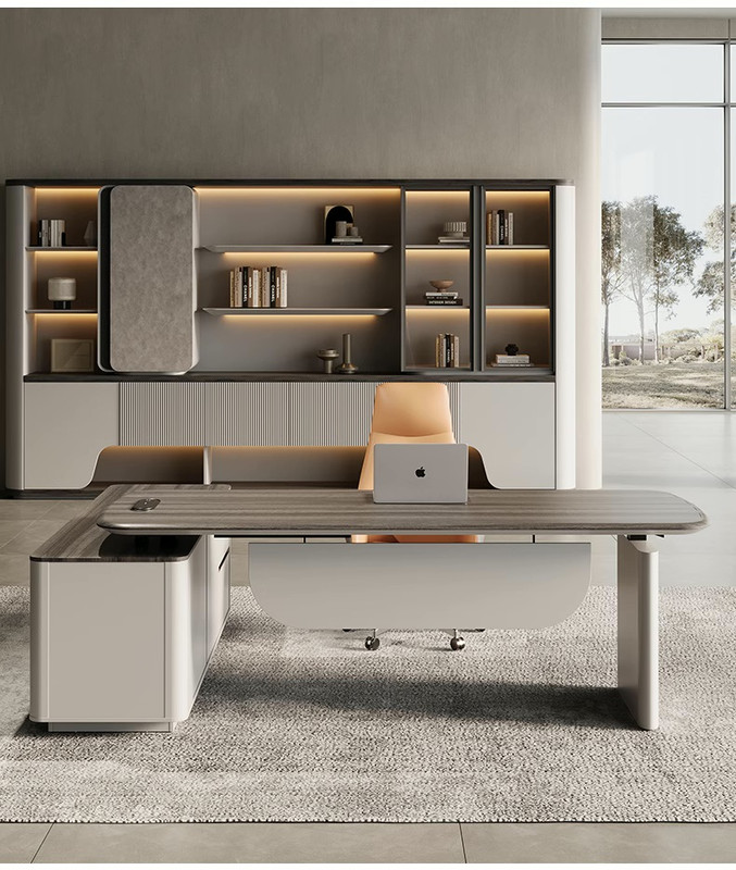 Rigor Height Adjustable Modern Director Table