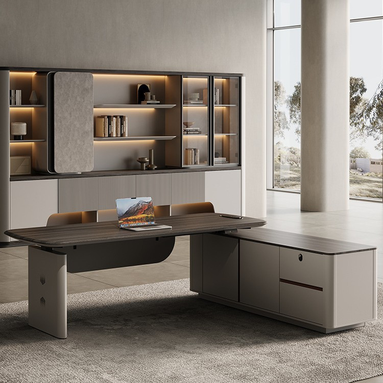 Rigor Height Adjustable Modern Director Table