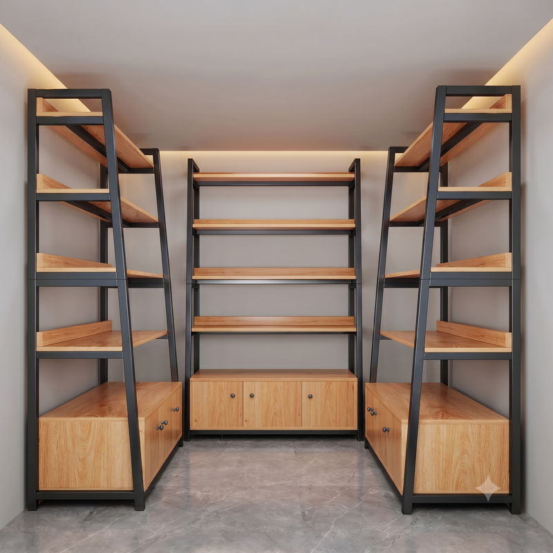 Penelope Steel Frame Bookshelf Singapore