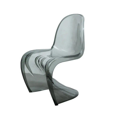 Panton Acrylic Stool Chair Modern Style