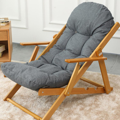 Noah Wooden Foldable Armchair Modern Style
