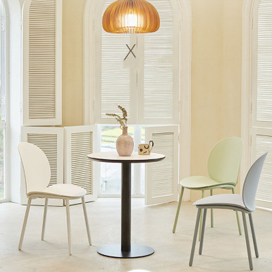 Macaroon Steel Dining Chair Set Singapore | Steel from SGD 1180 ...