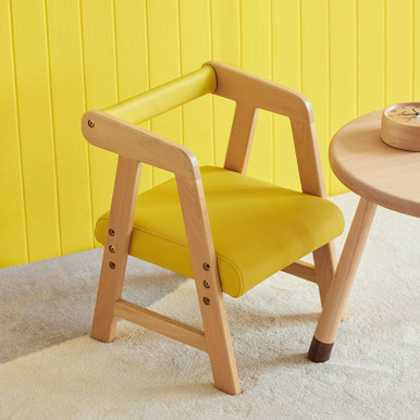 Scarlett Adjustable Wooden Kids' Stool Chair Modern Style