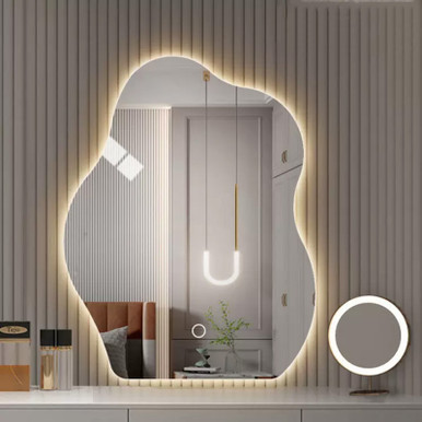 Hulda Mirror LED Background Modern Style