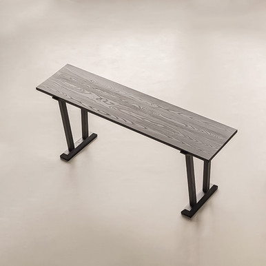 Elin Wooden Wall Console Table Modern Style