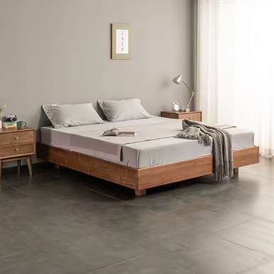 Estrid Wooden Japanese Tatami Bed Frame