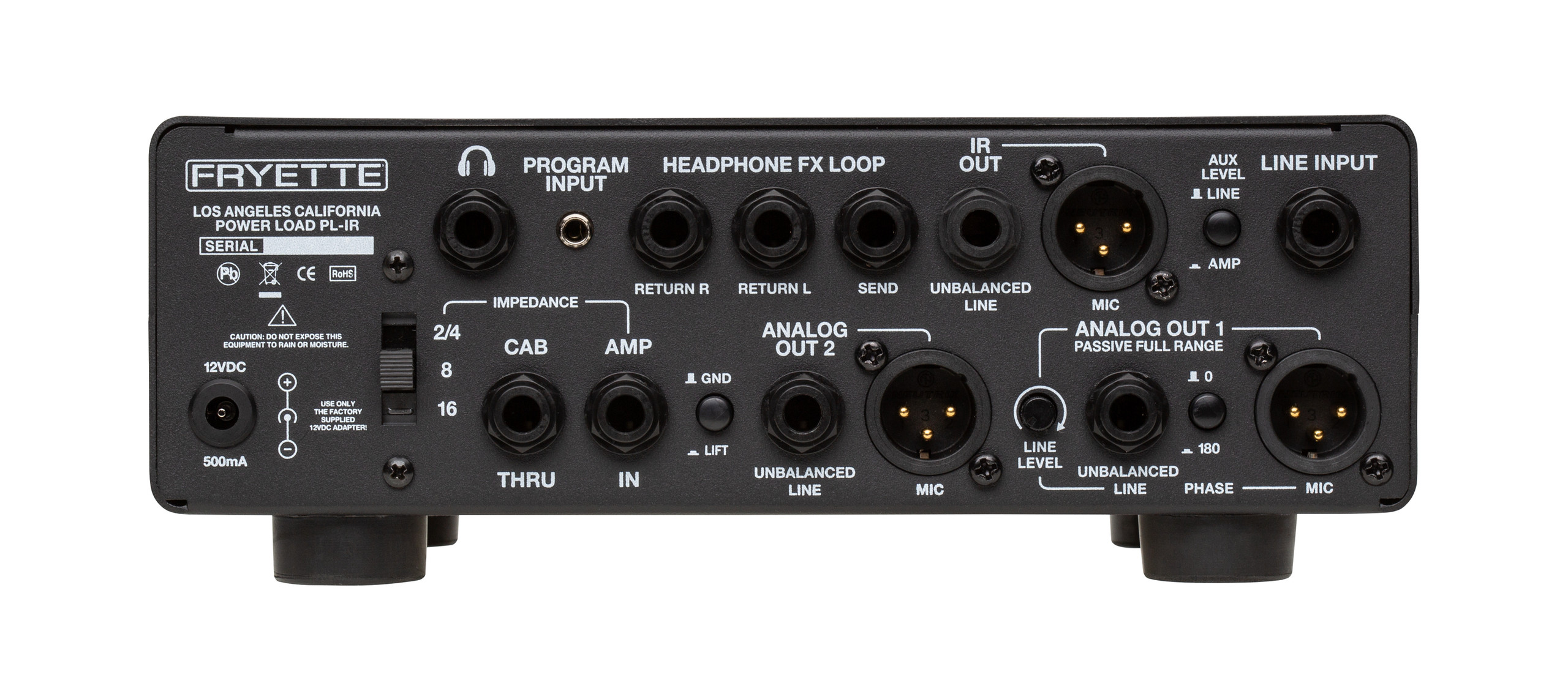 FRYETTE® POWER LOAD® IR: PL-IR - Fryette Amplification