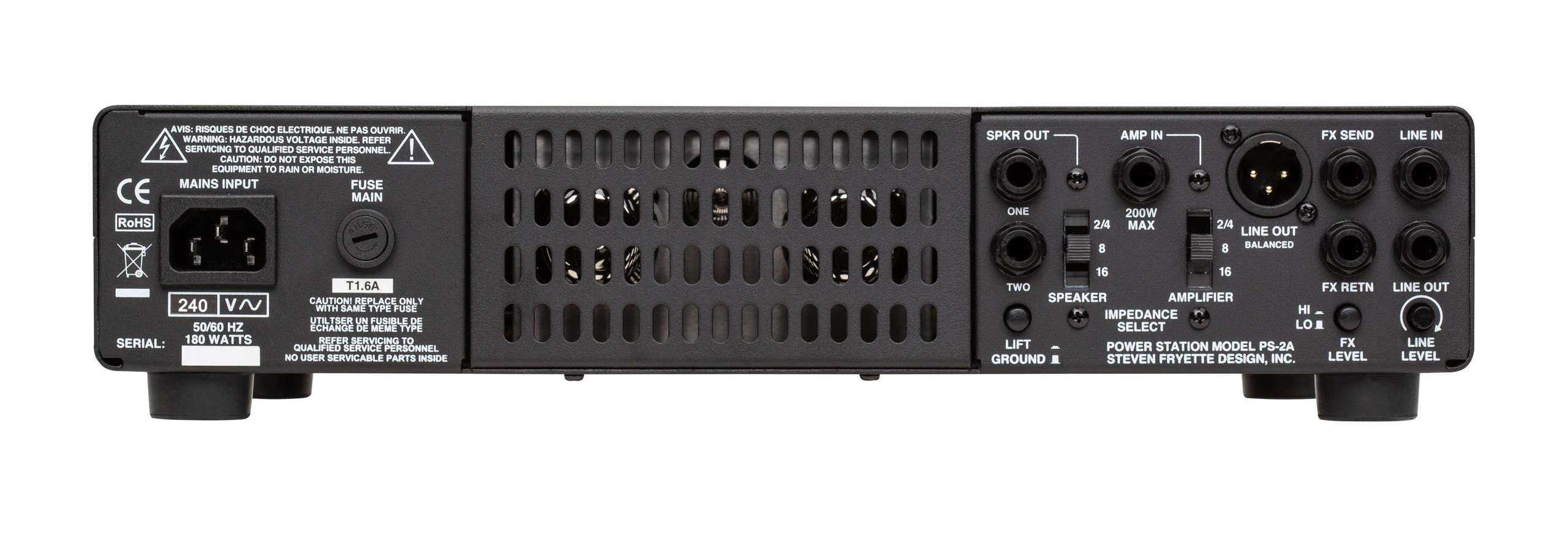 Fryette Power Station | Guitar Attenuator | Guitar Power Amps - Fryette ...