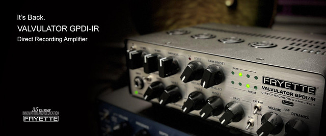 Electric Guitar Amplifier | Guitar Cabinet | Guitar Preamp - Fryette ...
