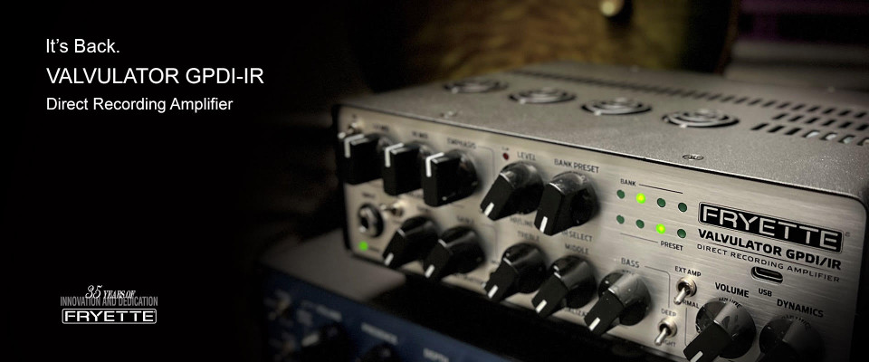 Electric Guitar Amplifier | Guitar Cabinet | Guitar Preamp - Fryette ...