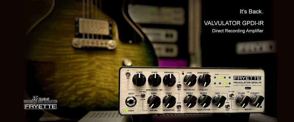 Electric Guitar Amplifier | Guitar Cabinet | Guitar Preamp - Fryette ...