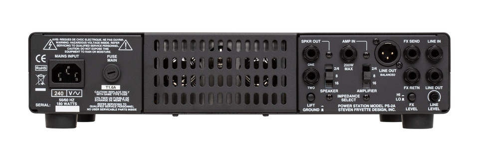 Fryette Power Station | Guitar Attenuator | Guitar Power Amps - Fryette ...