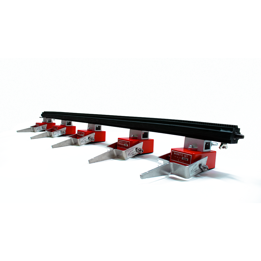 2D Double Plane Magnetic Rail for Enhanced Stability