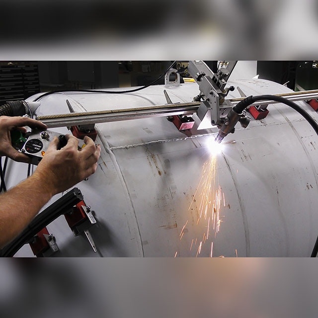 IK-72 W1: Portable Rail-Guided 3-in-1 Cutting and Welding