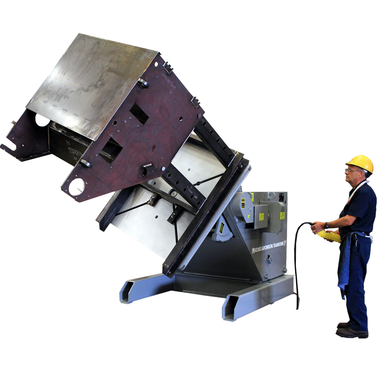 HD Series Gear-Driven Tilt-Turn Positioner (135° Tilt)