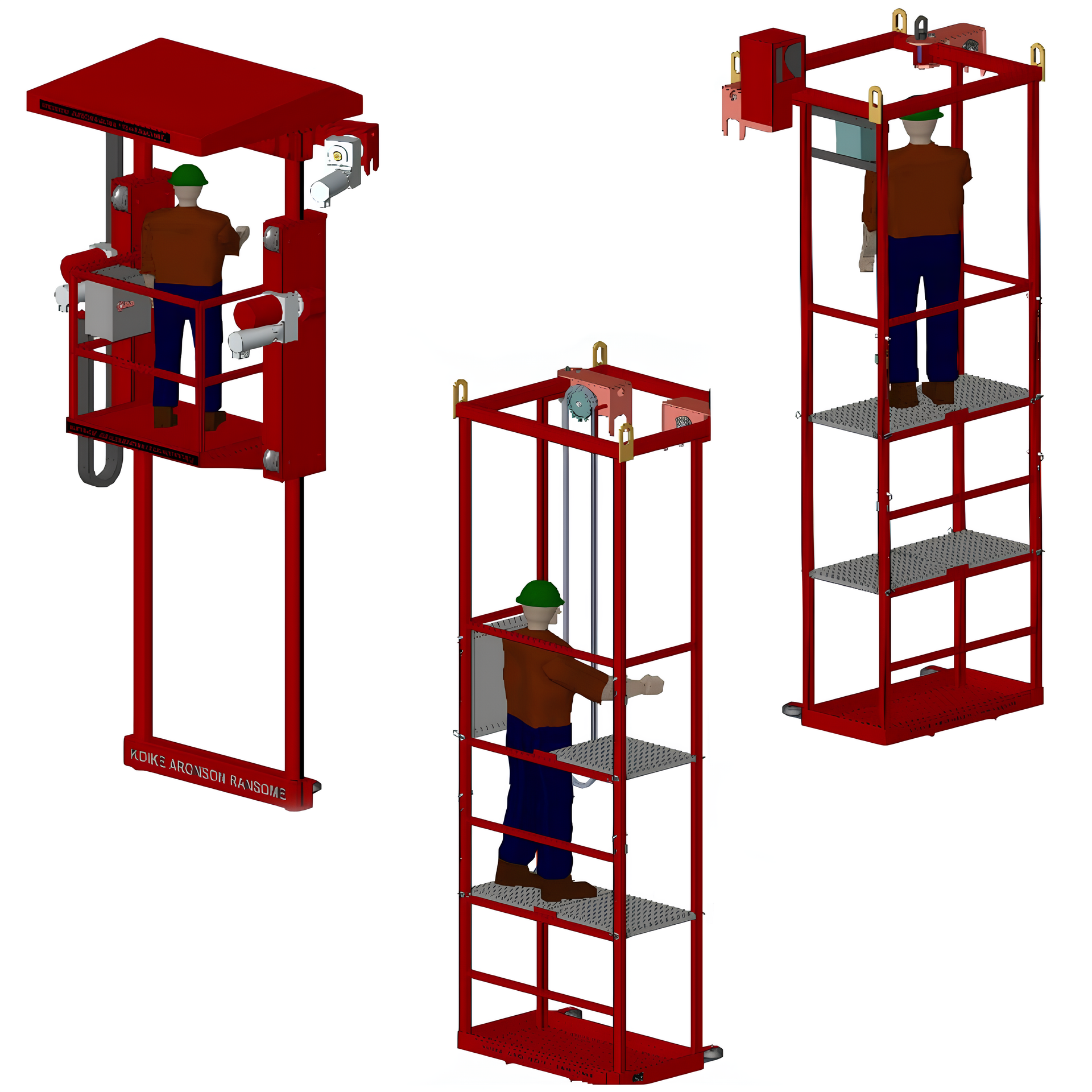 Shell Buggy: Compact Work Platform for Tank Construction