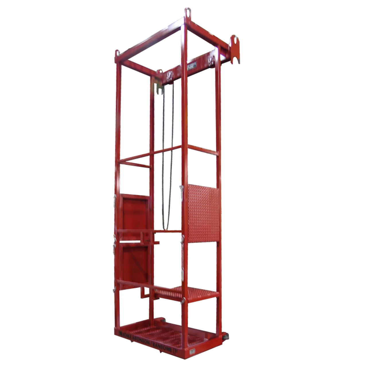 Shell Buggy: Compact Work Platform for Tank Construction