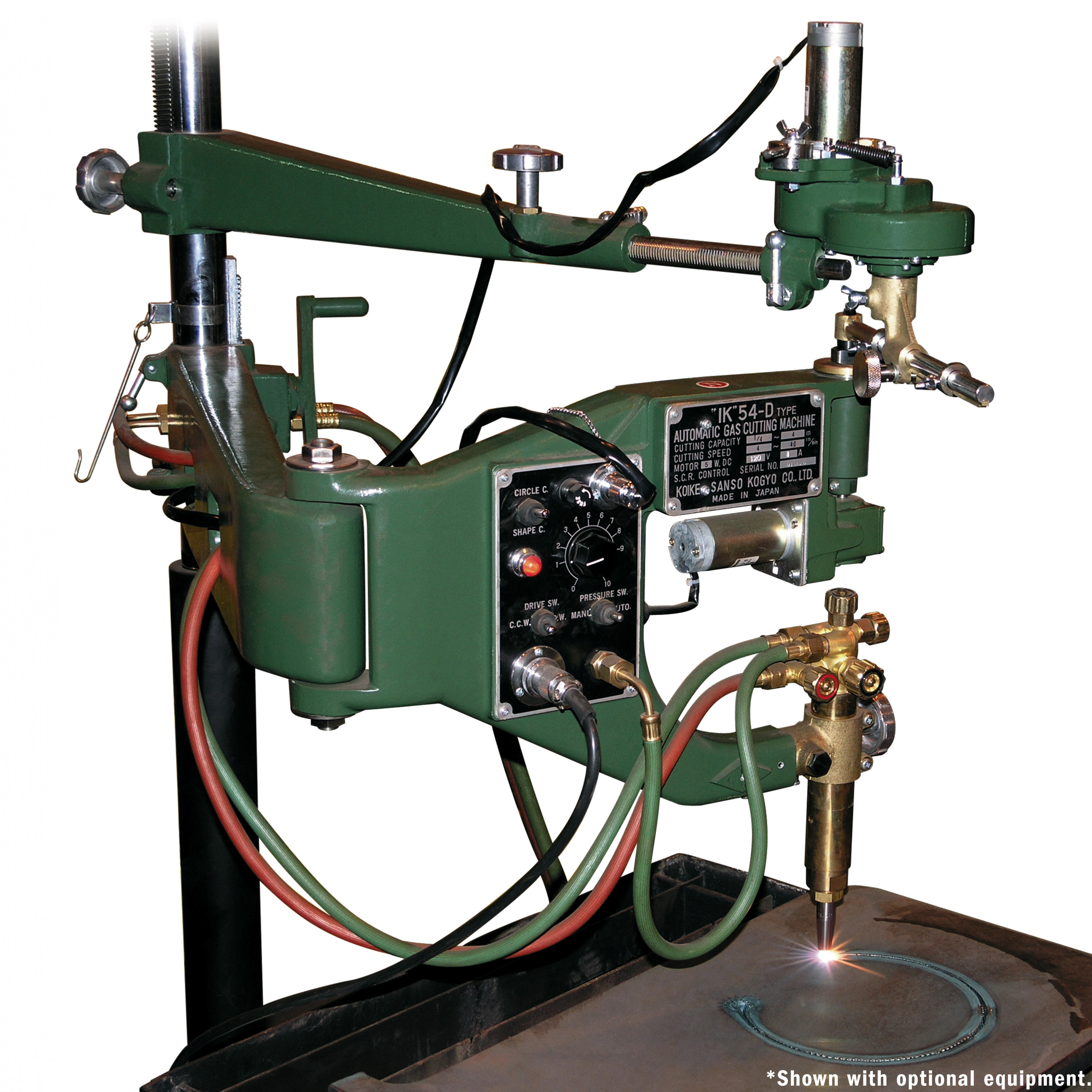 IK-54 D: High-Precision Oxy-Fuel Shape Cutter for Production