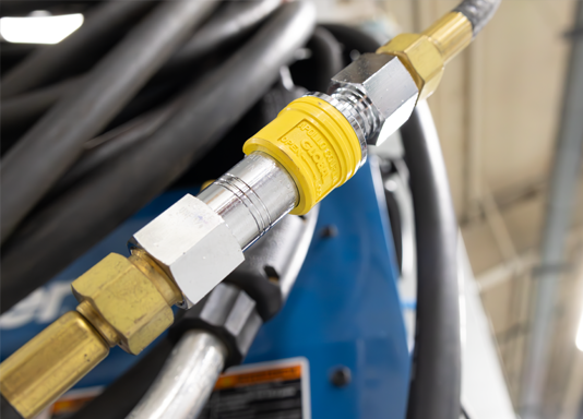 Single Push Coupler System Koike Inert Gas Couplers - Safe Welding ...