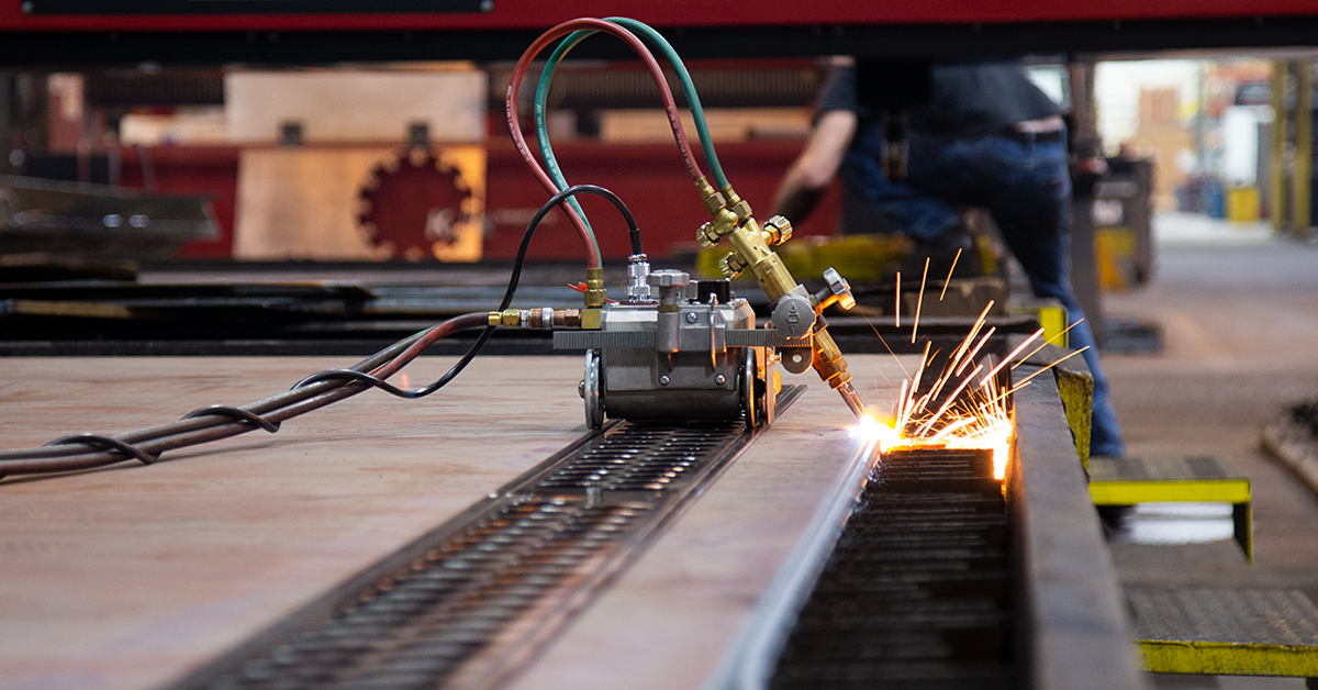 Ways To Improve Precision Cutting With an Oxy-Fuel Torch - Koike Aronson, Inc
