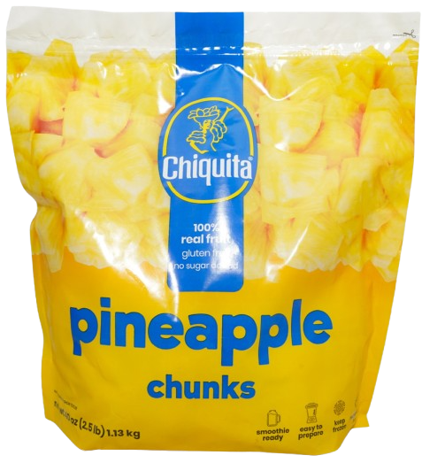 Chiquita Pineapple Chunks 2.5lb - Sabanero Foods