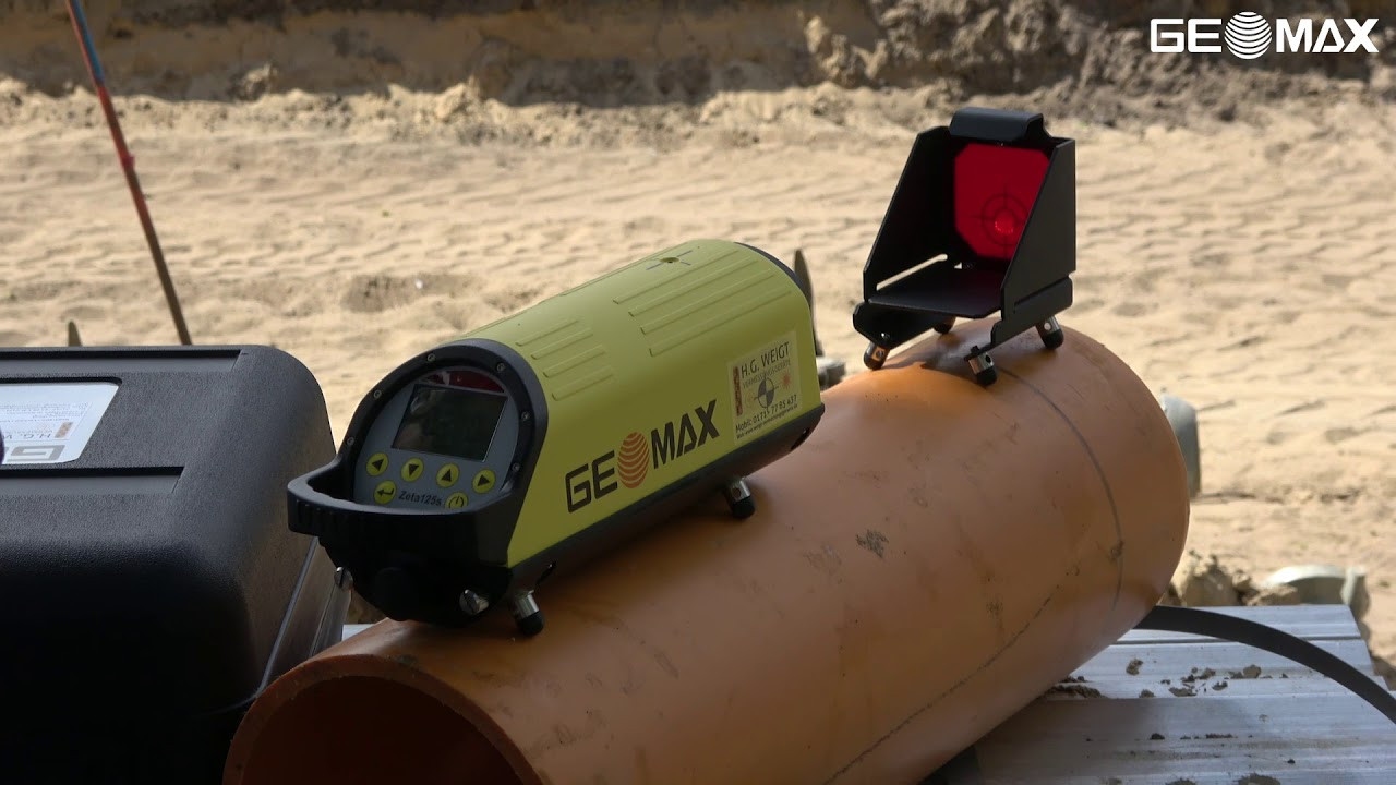 GeoMax Zeta125 Pipe Laser