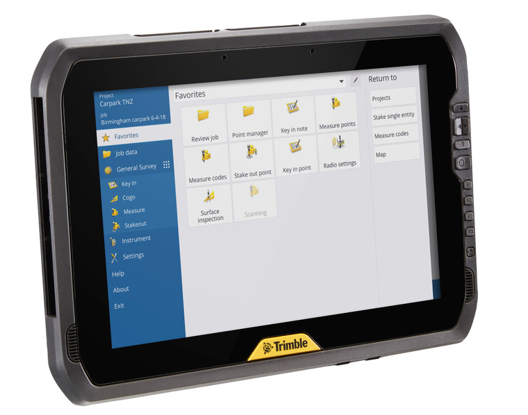 Trimble T100 Rugged Tablet | Precision Laser & Instrument