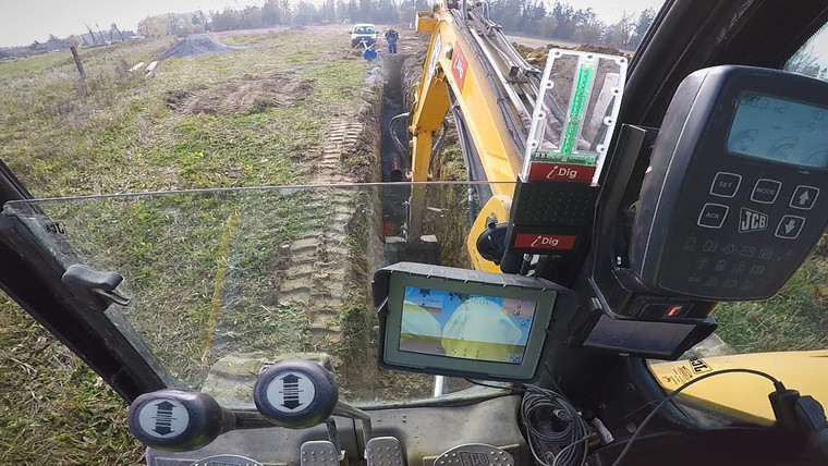 iDig Excavator Grade Control System | Precision Laser & Instrument