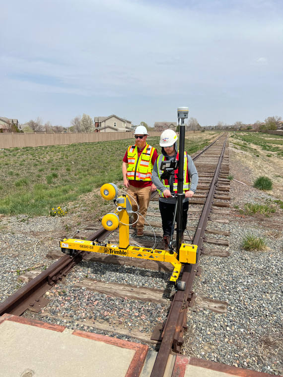 Trimble GEDO CE 2.0 Track Measurement Solution