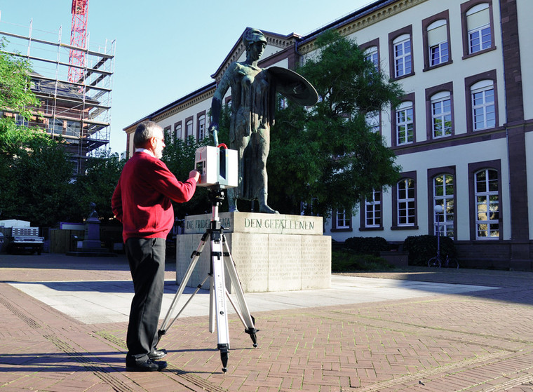 Nedo Industrial Line Elevating Tripod for 3D Laser Scanners