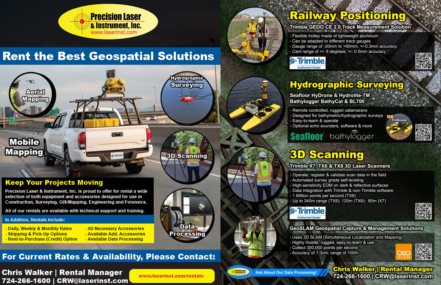 PLI is Your Local Geospatial Positioning Solutions Provider! - Precision Laser & Instrument, Inc.