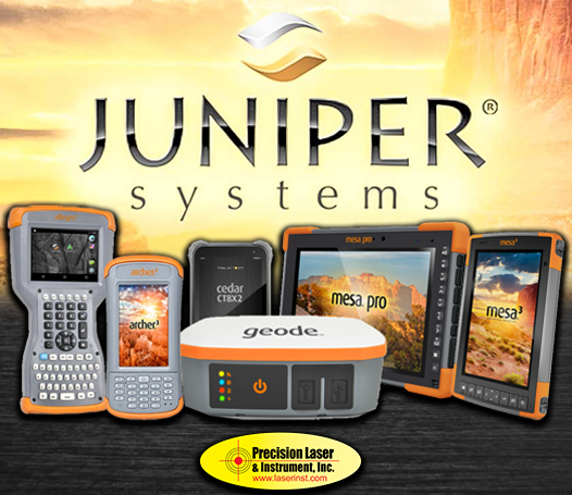 PLI is Now Your Local Juniper Systems Dealer! - Precision Laser ...
