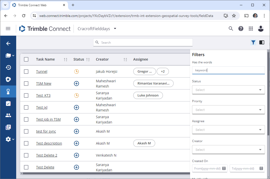 "Introducing Trimble Connect Field Data Management w/ Trimble Access!" - Precision Laser ...