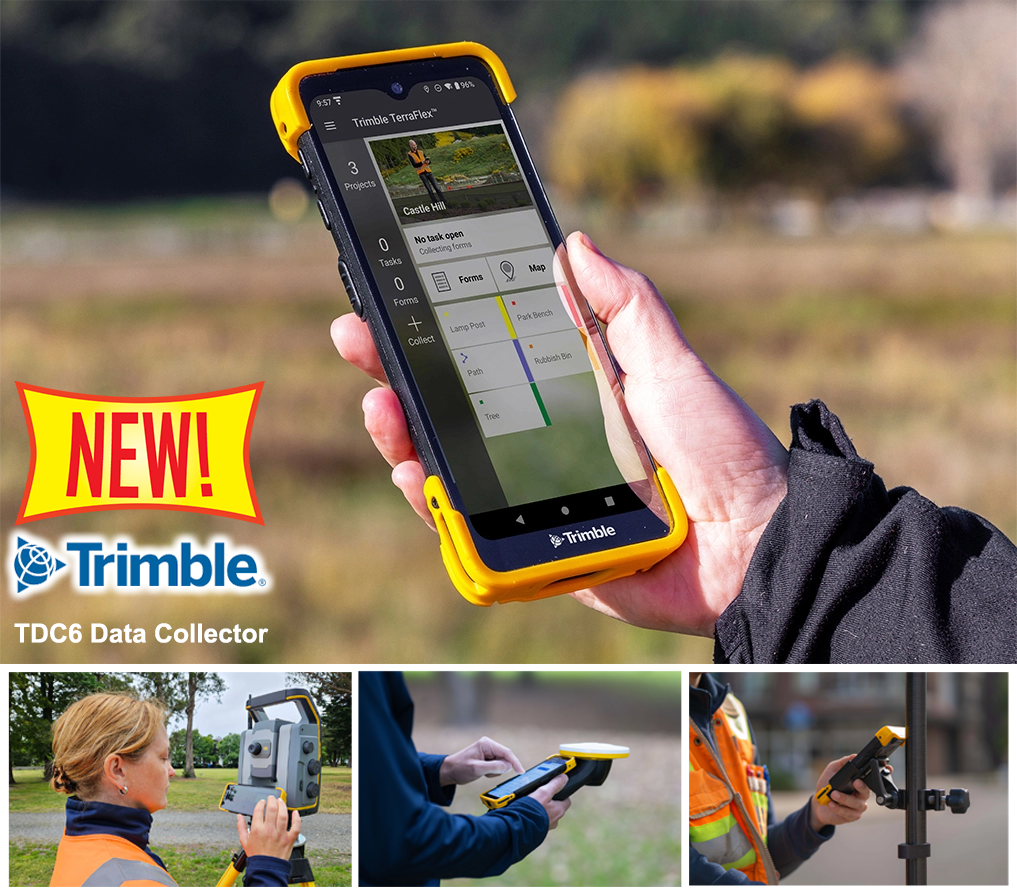 Have You Heard? Meet the NEW Trimble TDC6 Data Collector! - Precision ...