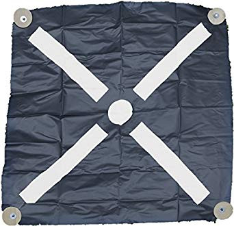 Mutual Industries 48in Bullseye Iron Cross Aerial Target