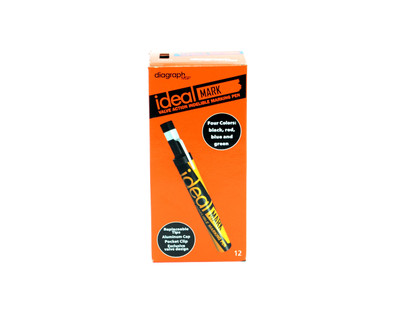 Ideal Mark Valve Action Marking Pen Marker - Replacement Tips (Bullet)