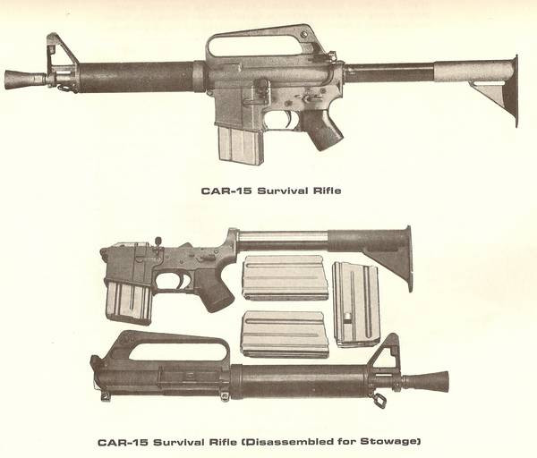 AR-15 Take Down Transport and Ruck Block