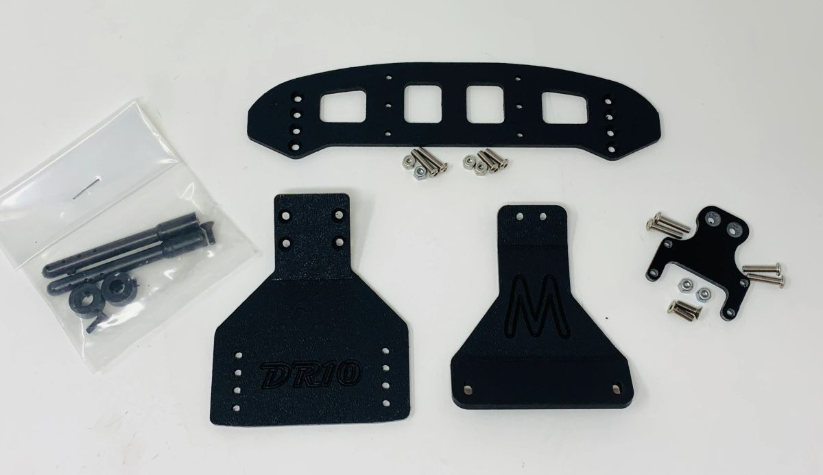 McAllister Racing - DR10, DR10M, Pro SC10, and SR10 Front Bumper Kit