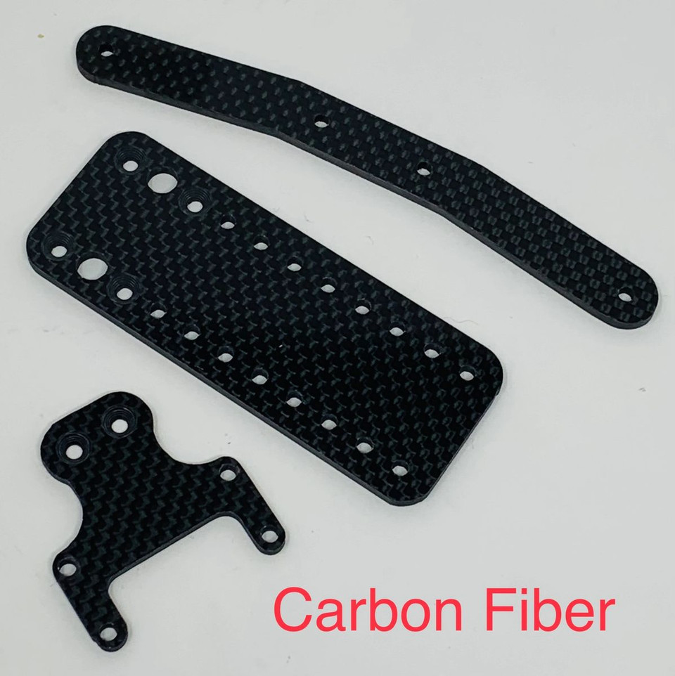 McAllister Racing - DR10/ SR10 Rear Body Mount (Carbon Fiber)