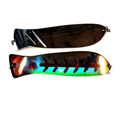 Blue Jeans UV Fish Blade 12 inch