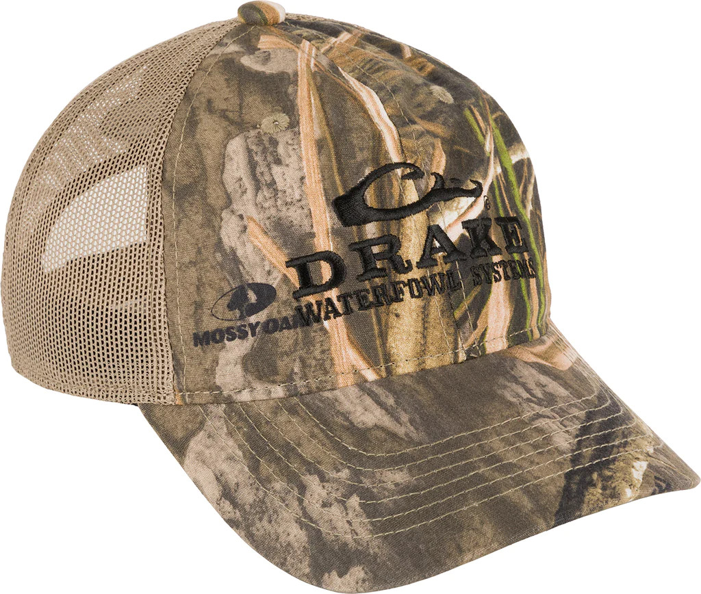 Waterfowl Camo Mesh-Back Cap by Drake