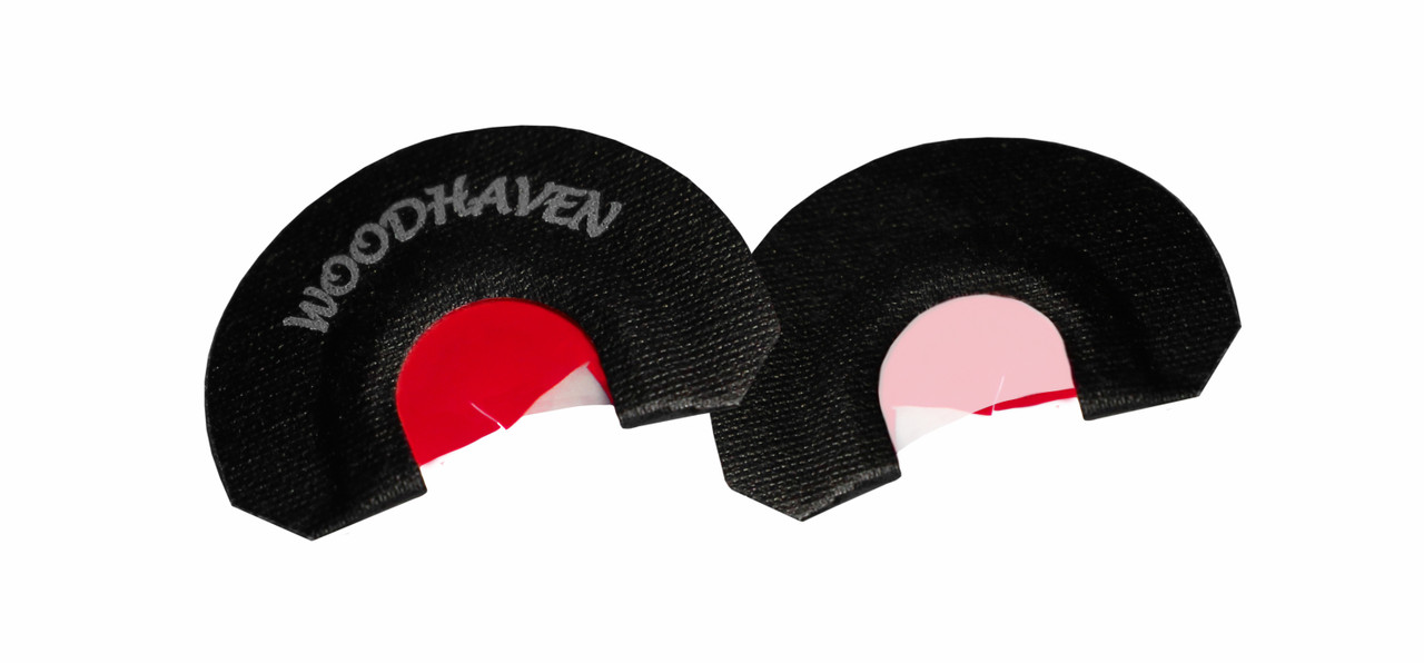 Red Ninja Reverse Hammer Diaphragm Call by WoodHaven Custom Calls