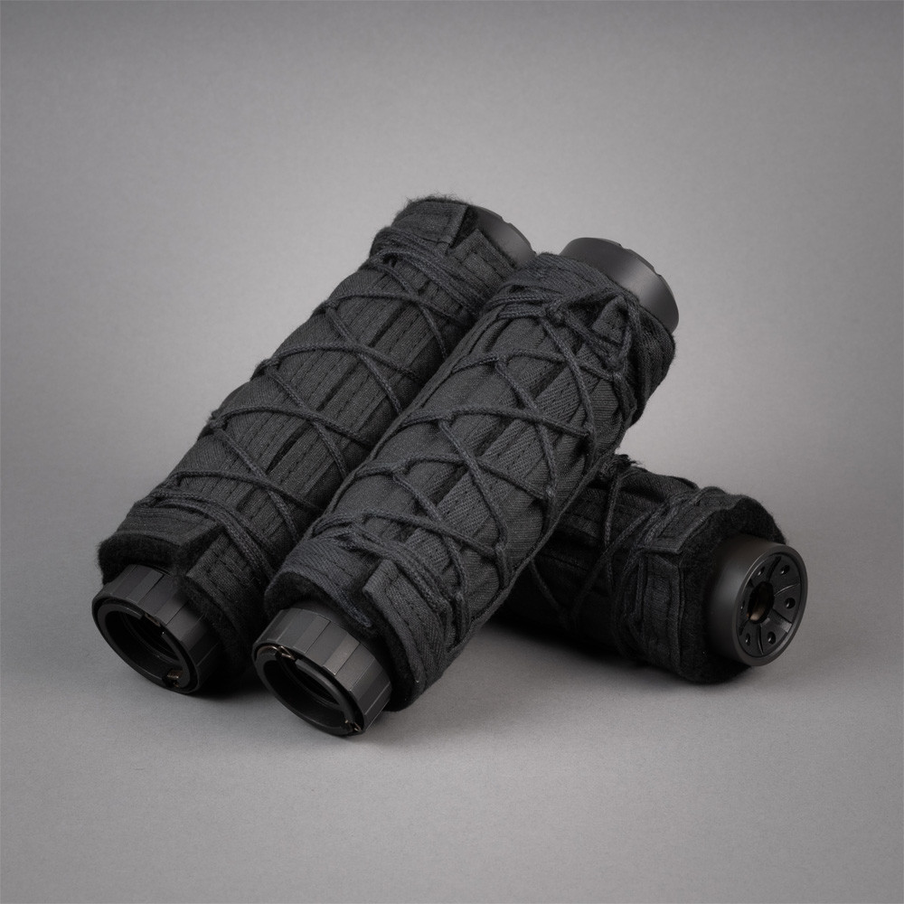 6 Inch Corset Suppressor Cover in Black by SilencerCo